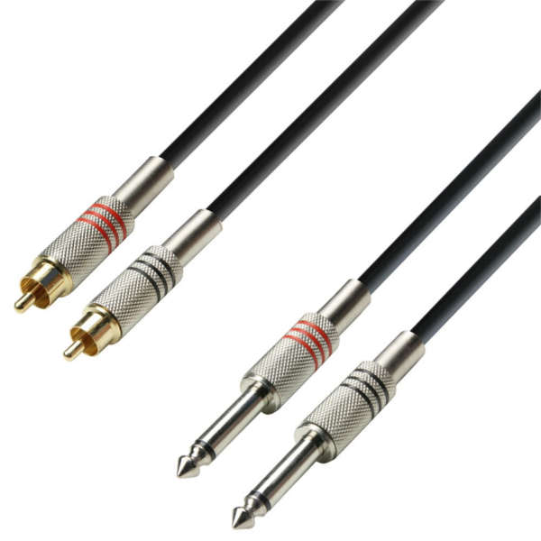 Cable Stereo Mini Plug a RCA 1,5m | Planet Music