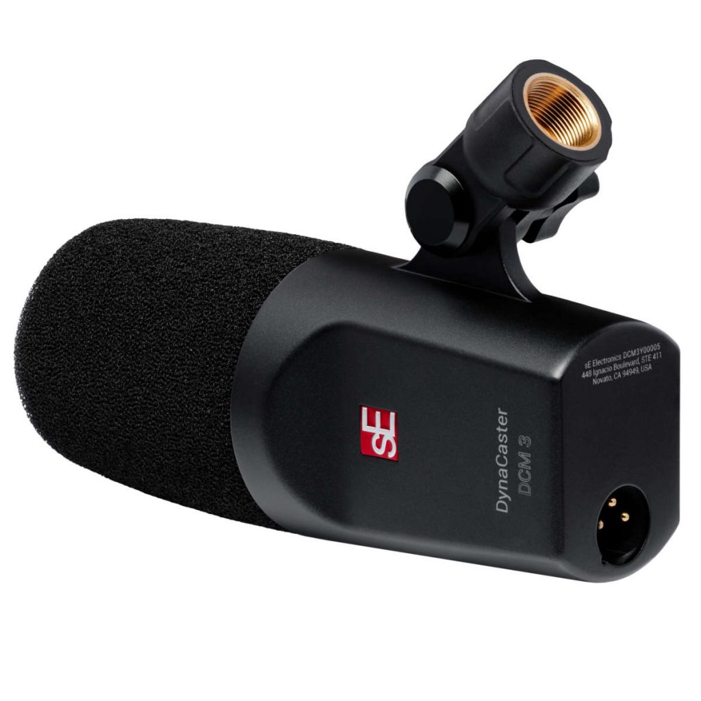sE Electronics Dynacaster DCM3 - Micrófono Dinámico para Broadcasting