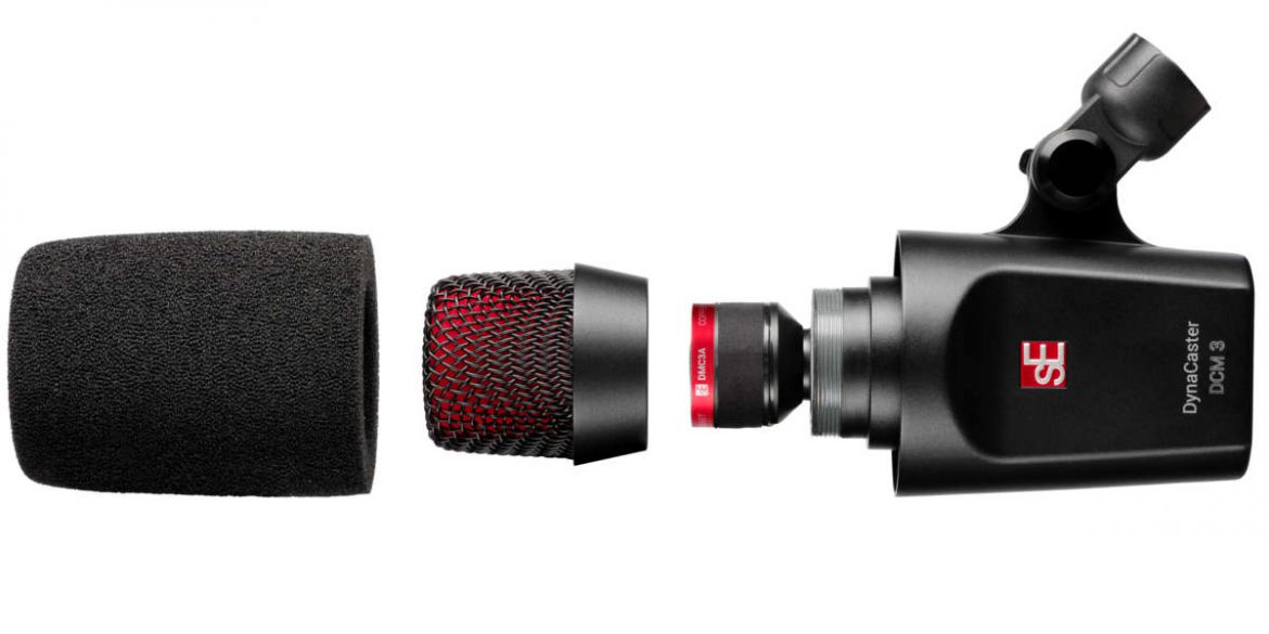 sE Electronics Dynacaster DCM3 - Micrófono Dinámico para Broadcasting