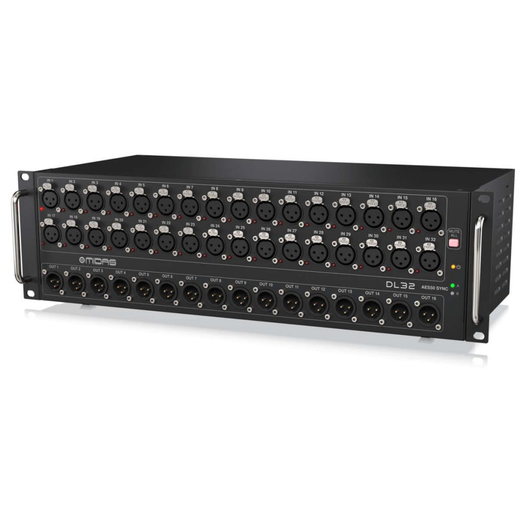Midas DL32 - Stagebox Digital para Escenario 32x16