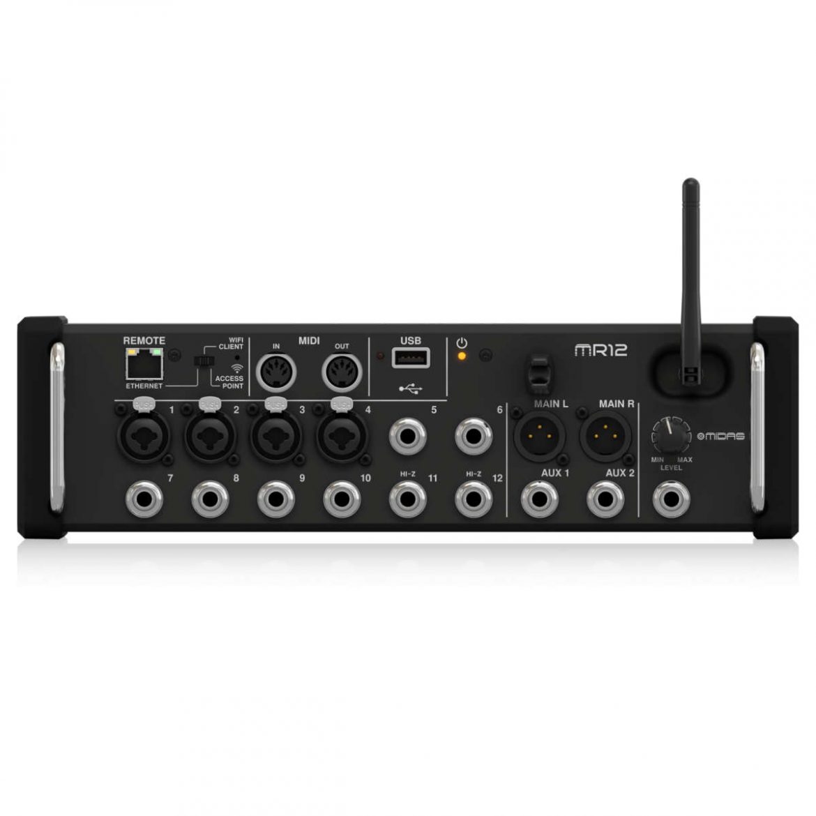 Midas MR12 - Mixer Digital de Rack | Planet Music