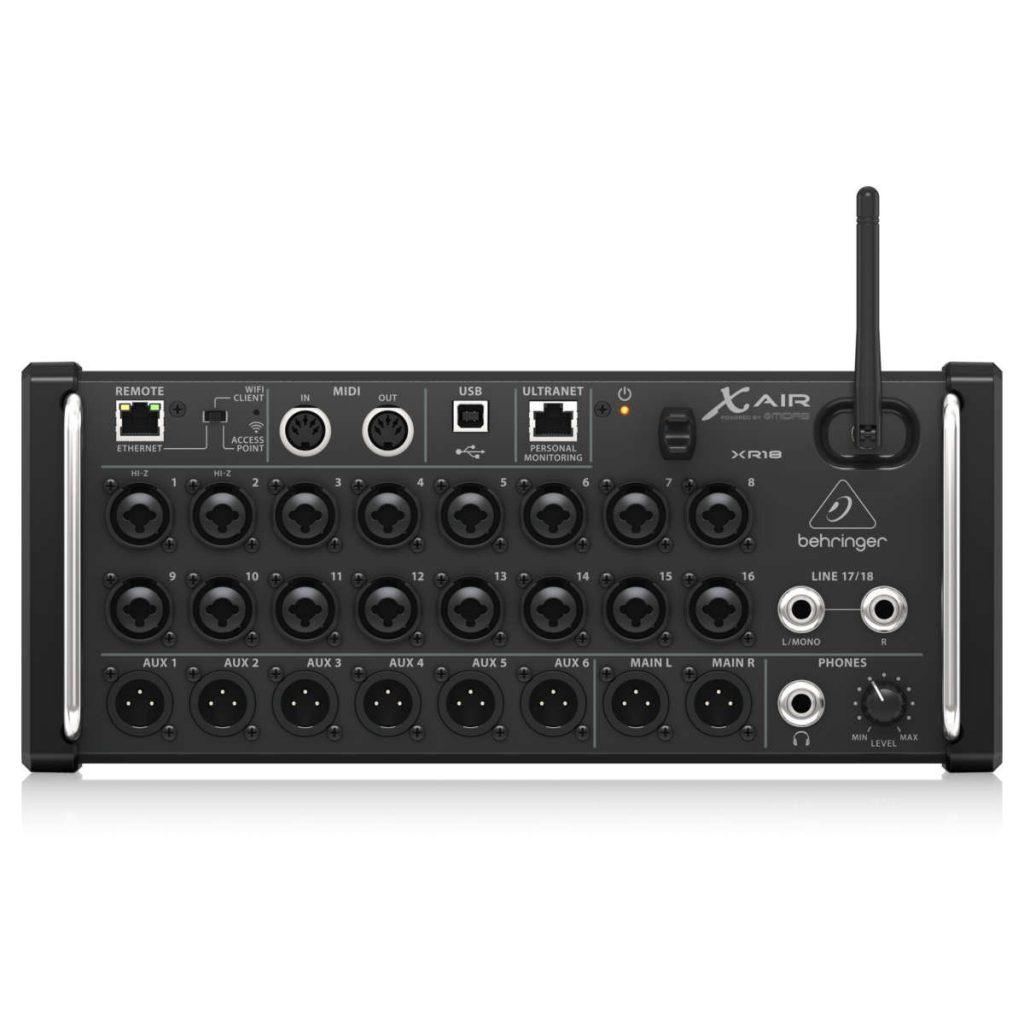 Behringer X Air XR18 - Mixer Digital en formato Rack