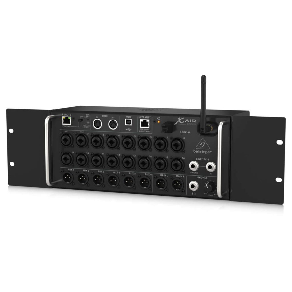 Behringer X Air XR18 - Mixer Digital en formato Rack