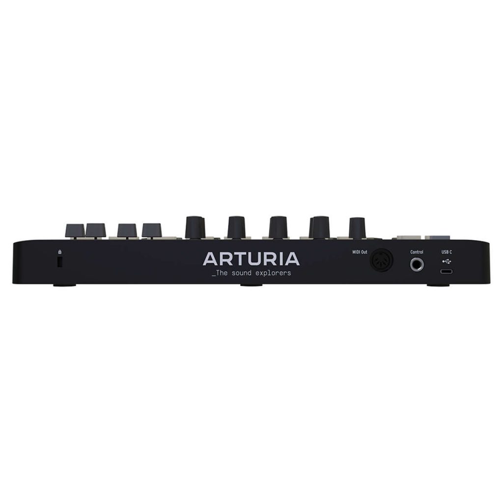 Arturia Minilab 3 Deep Black - Controlador MIDI USB Portable de 25 Teclas