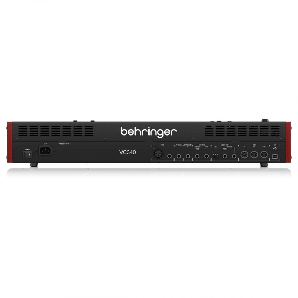 Behringer Vocoder VC340 - Sintetizador Análogo de 37 Teclas