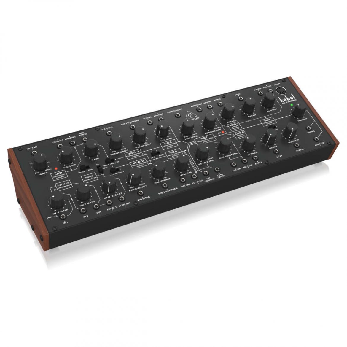 Behringer Kobol Expander - Sintetizador Análogo Duofónico Semimodular