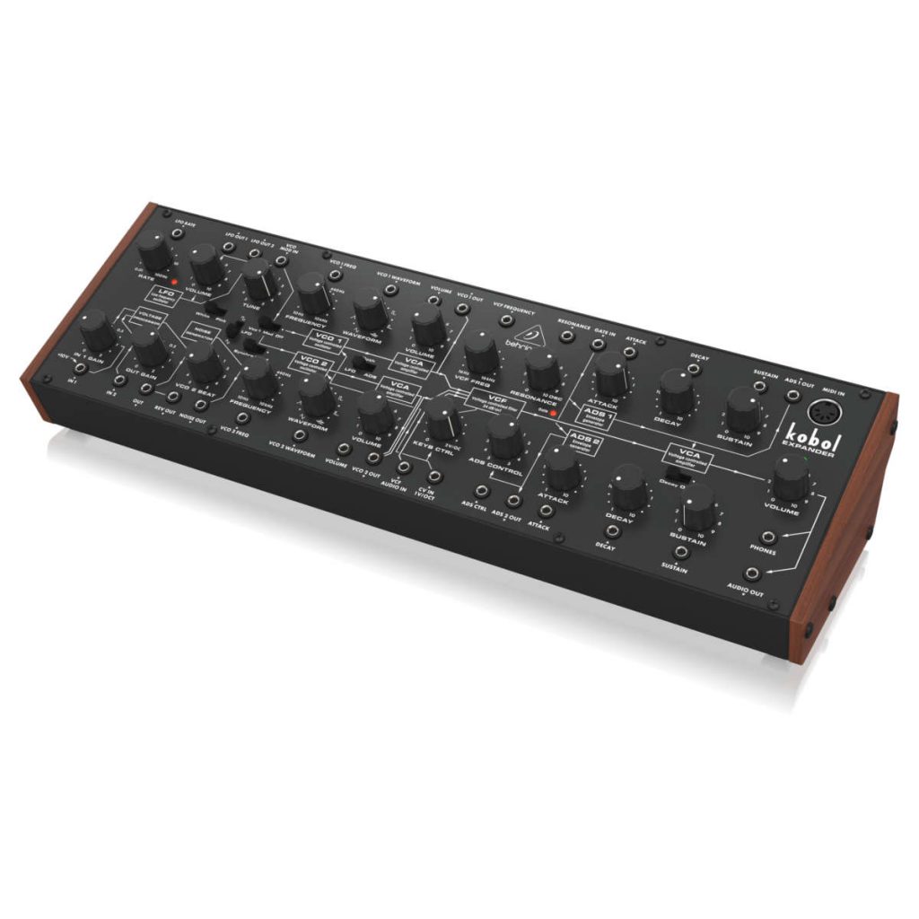 Behringer Kobol Expander - Sintetizador Análogo Duofónico Semimodular