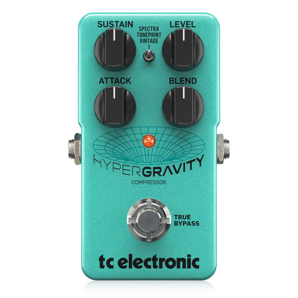 TC Electronic HyperGravity Compressor - Pedal de Guitarra Análogo