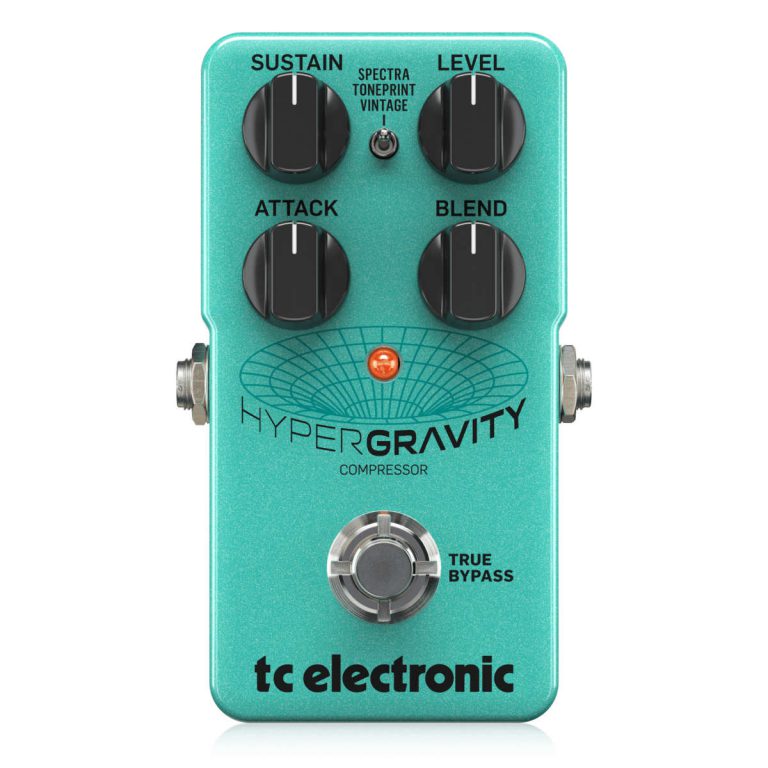 TC Electronic HyperGravity Compressor - Pedal de Guitarra Análogo