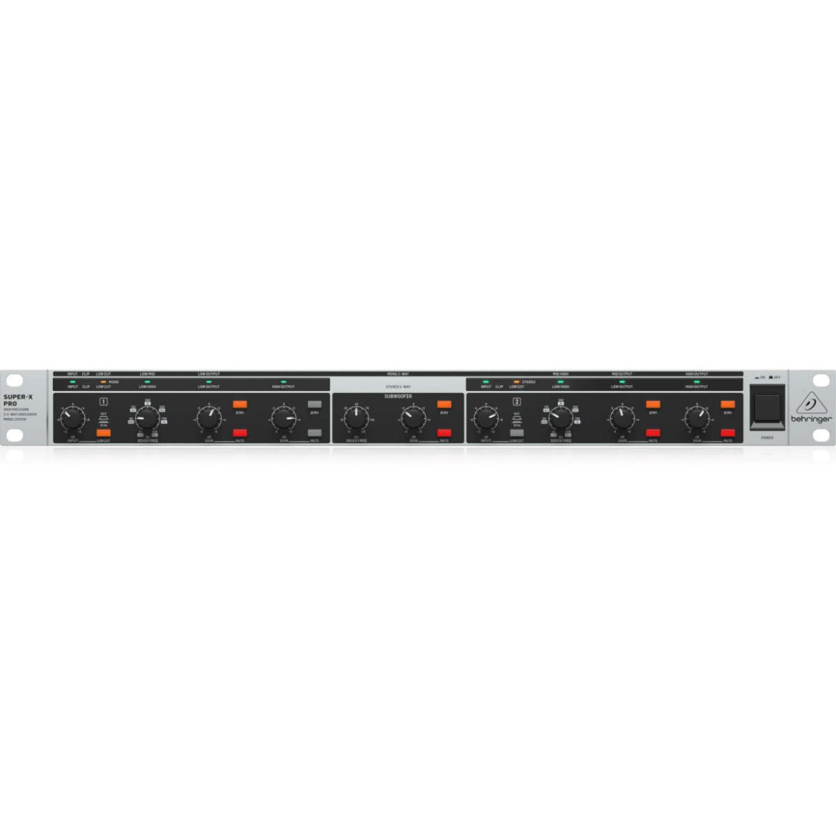 Behringer Super X-Pro CX2310 V2 - Crossover Multicanal + Subwoofer