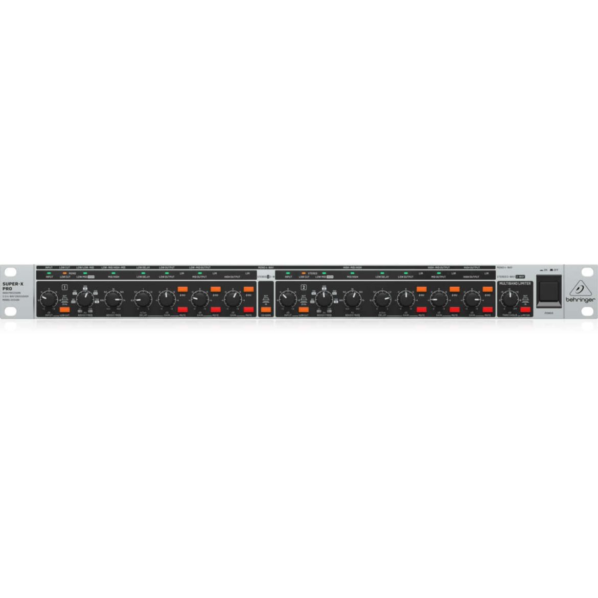 Behringer Super X-Pro CX3400 V2 - Crossover Multicanal con Limitador