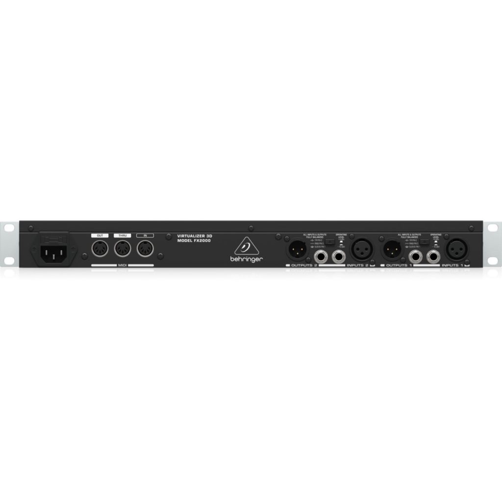 Behringer Virtualizer 3D FX2000 - Procesador de Efectos