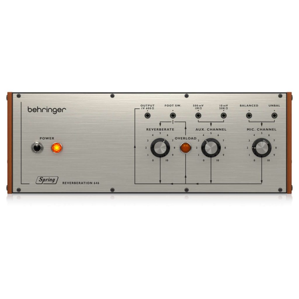 Behringer Spring Reverberation 646 - Reverb Analógica Spring