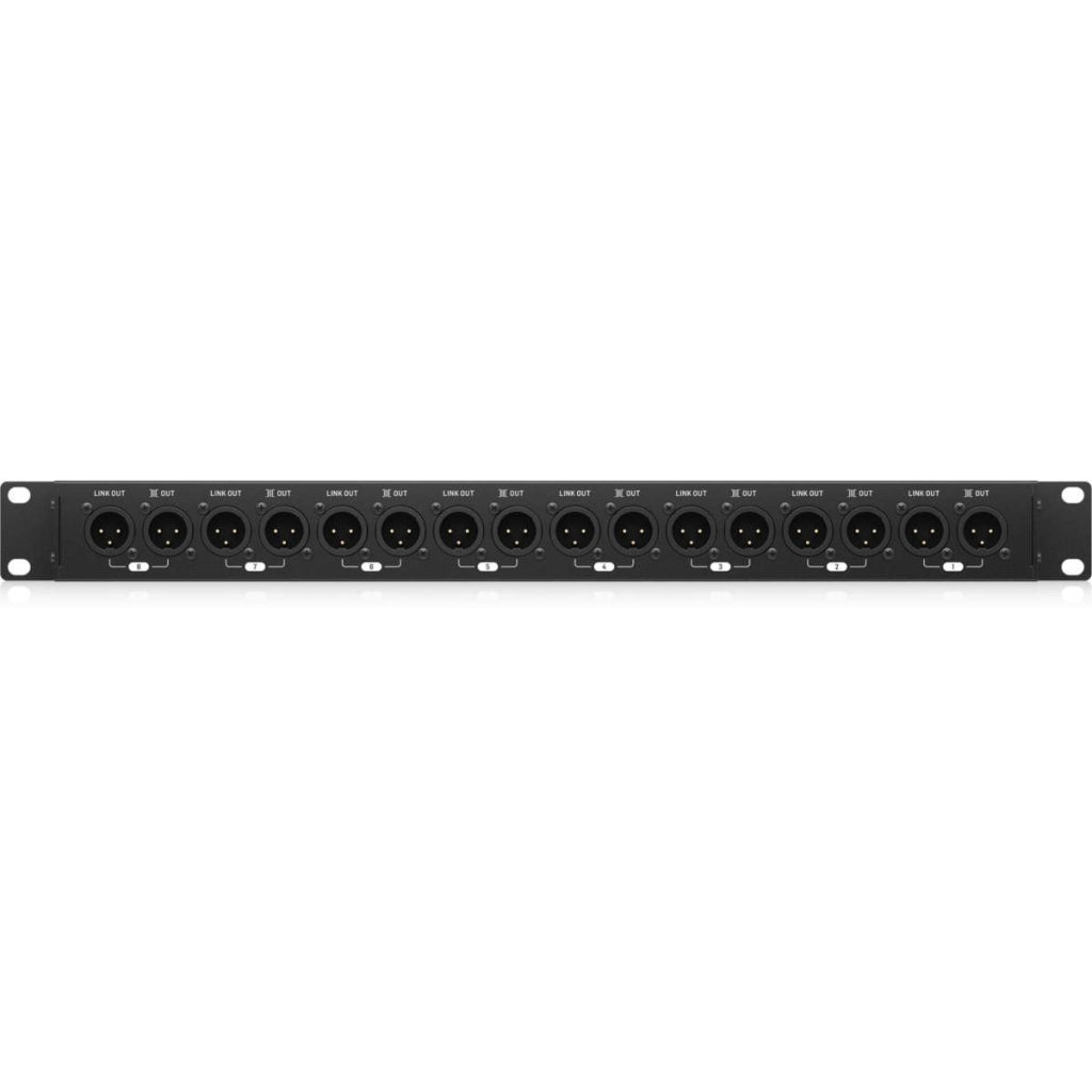 Behringer Ultralink MS8000 - Splitter de Micrófono de 8 Canales