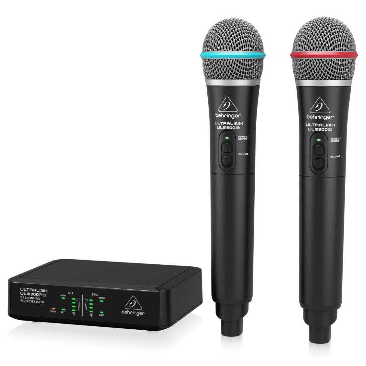 Behringer Ultralink ULM302MIC - Sistema Inalámbrico de 2 Micrófonos